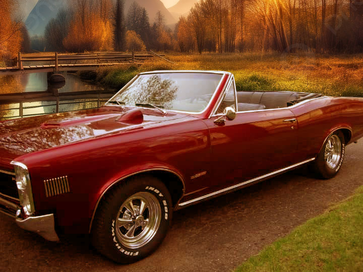 1966 Pontiac LeMans Convertible – Hot Rods and Muscle Cars